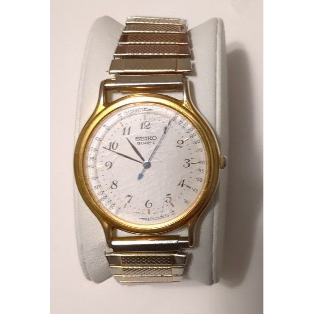 Rare Seiko Sweep Second Pulsometer Watch Seiko 5s21-8… - Gem